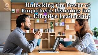 Leadership Skills 101: How Listening Makes You a Stronger Leader ...